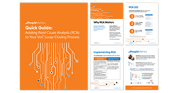 Download the Quick Guide for Adding RCA to Your VoC Loop-Closing Process
